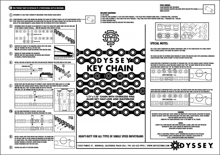 Key Chain – Available Now | Odyssey BMX